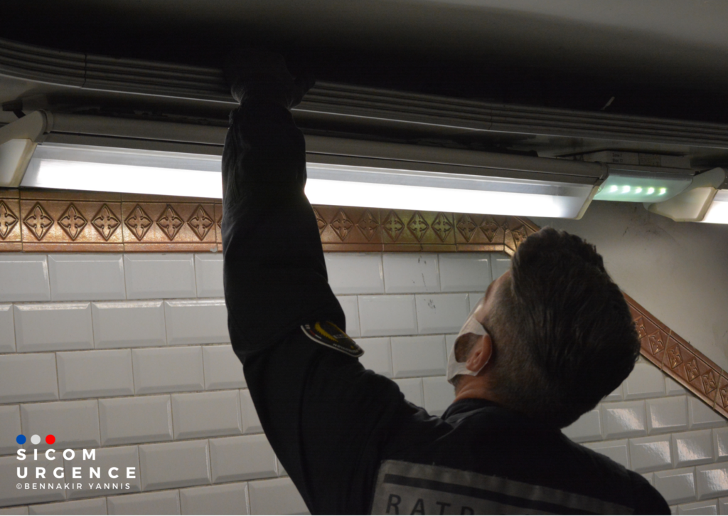 Immersion avec les agents de la RATP Sûreté (GPSR) – SICOM Urgence